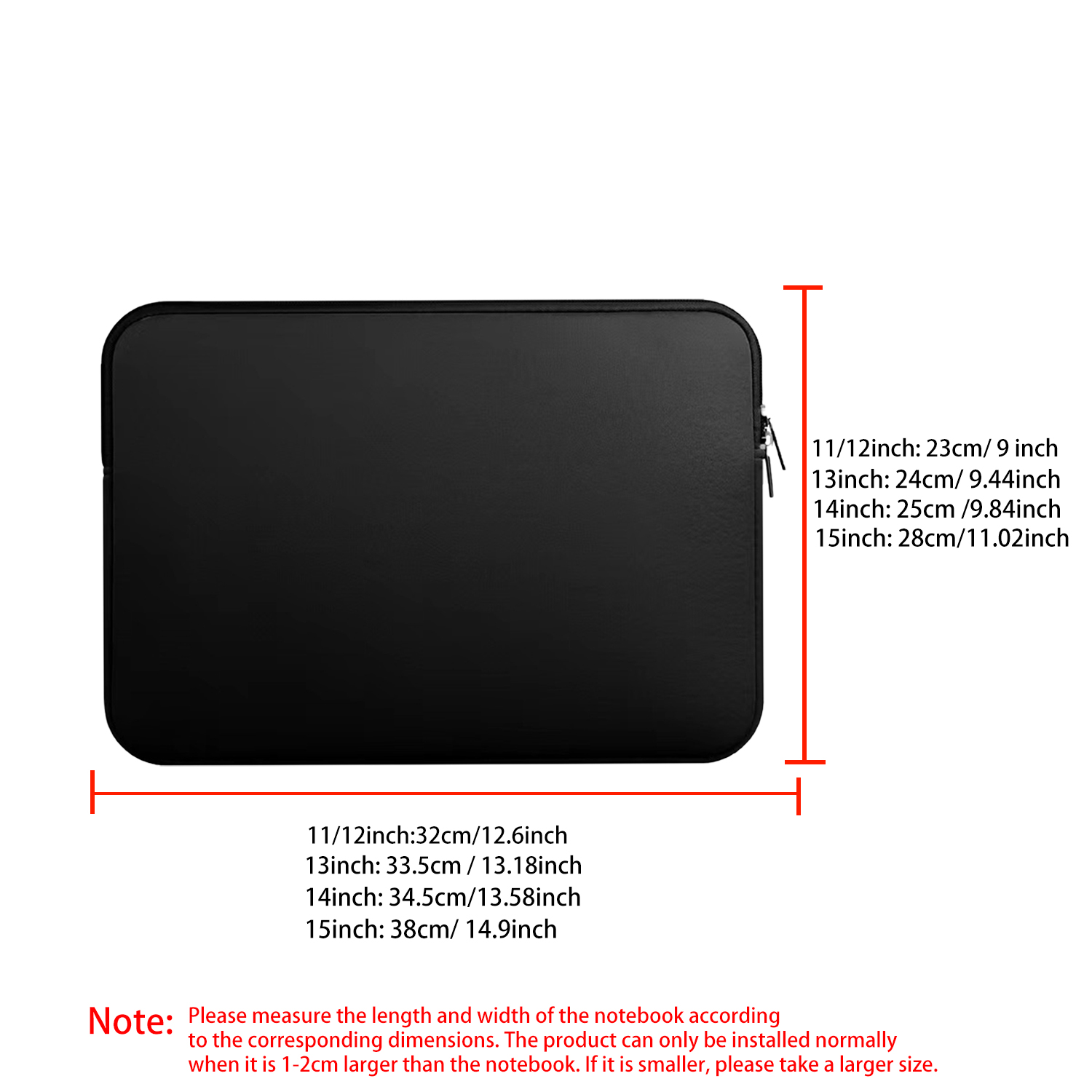 Bolsa Para Laptop , Forro Computador Notebook , Capa Protetora 11/12/13 ...