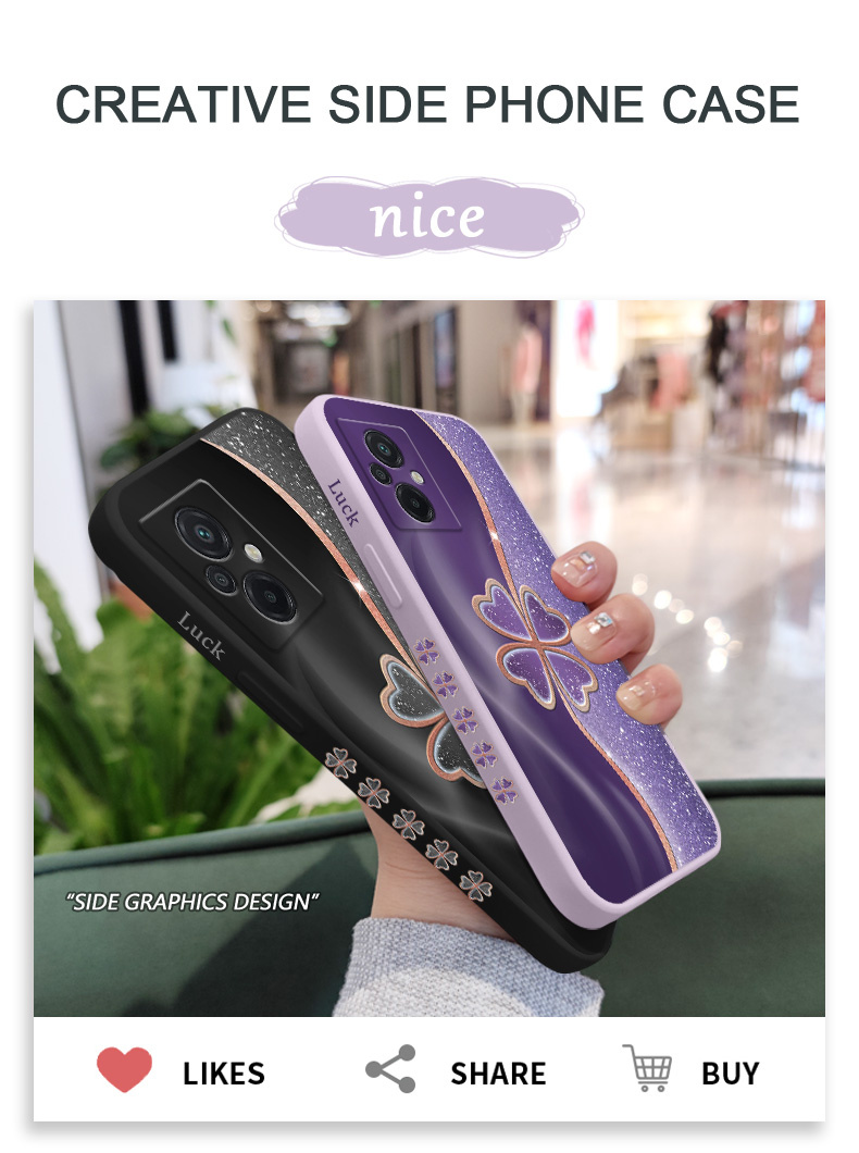 Sorte Grama Caso De Telefone Para Xiaomi Poco X7 M6 X6 F6 M5 M5S F5 X5 ...