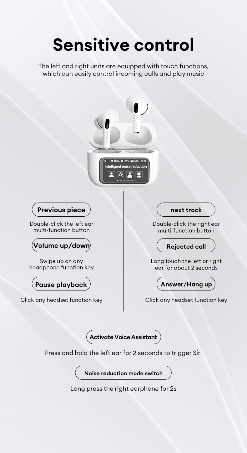 Hyundai HY-Y11 Fone De Ouvido Bluetooth Alta Fidelidade Estéreo Toque ...