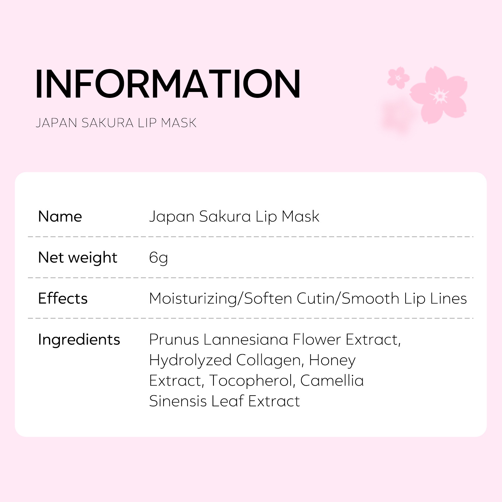5 Laikou Cherry Blossom essence + Creme facial + Máscara De Dormir De ...