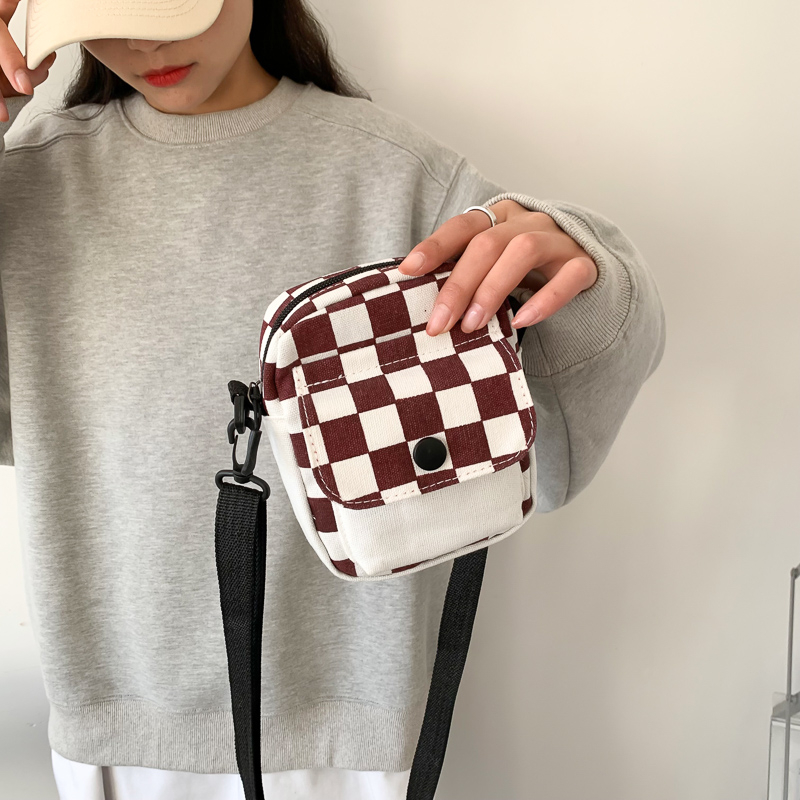 Versão Coreana Bolsa Feminina De Lona Bolsa Para O Ombro Bolsa Para Mensageiro Coréia Em Estilo