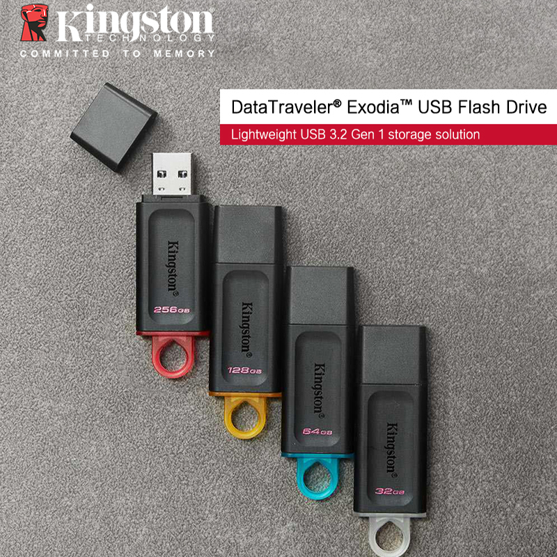 Driver de memória Flash Kingston USB3.2 8GB 16GB 32GB 64GB 128GB Driver ...