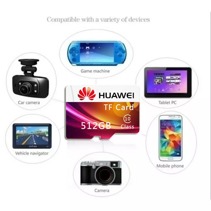 Cartão de memória Huawei Micro SD 1 TB 512 GB 256 GB 128 GB 64 GB ...