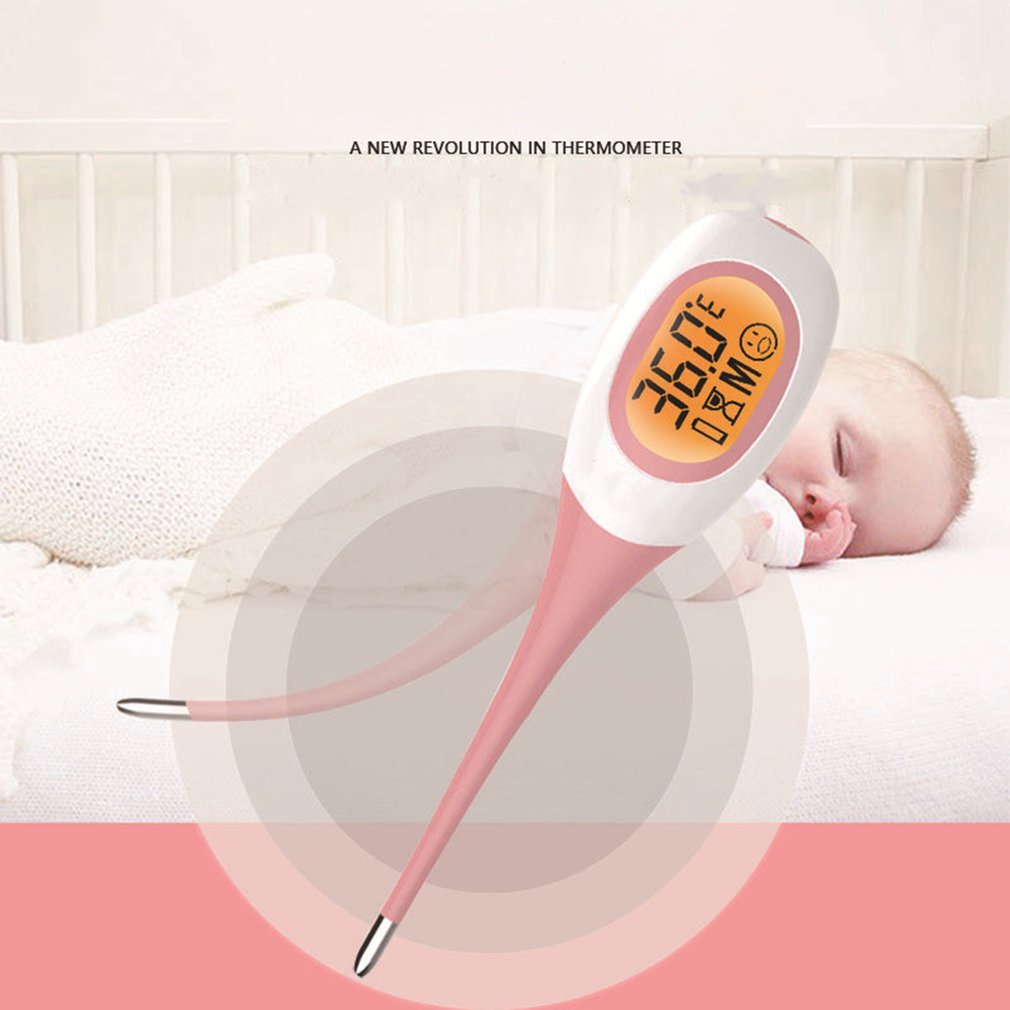 Termômetro Retroiluminado Digital Rápido à Prova d'Água para Baby e ...