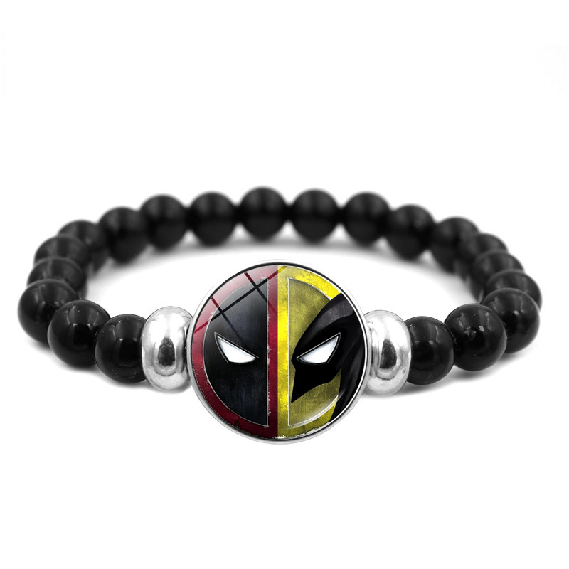 Deadpool Wolverine Beaded Bracelet For Best Friend Acessórios ...