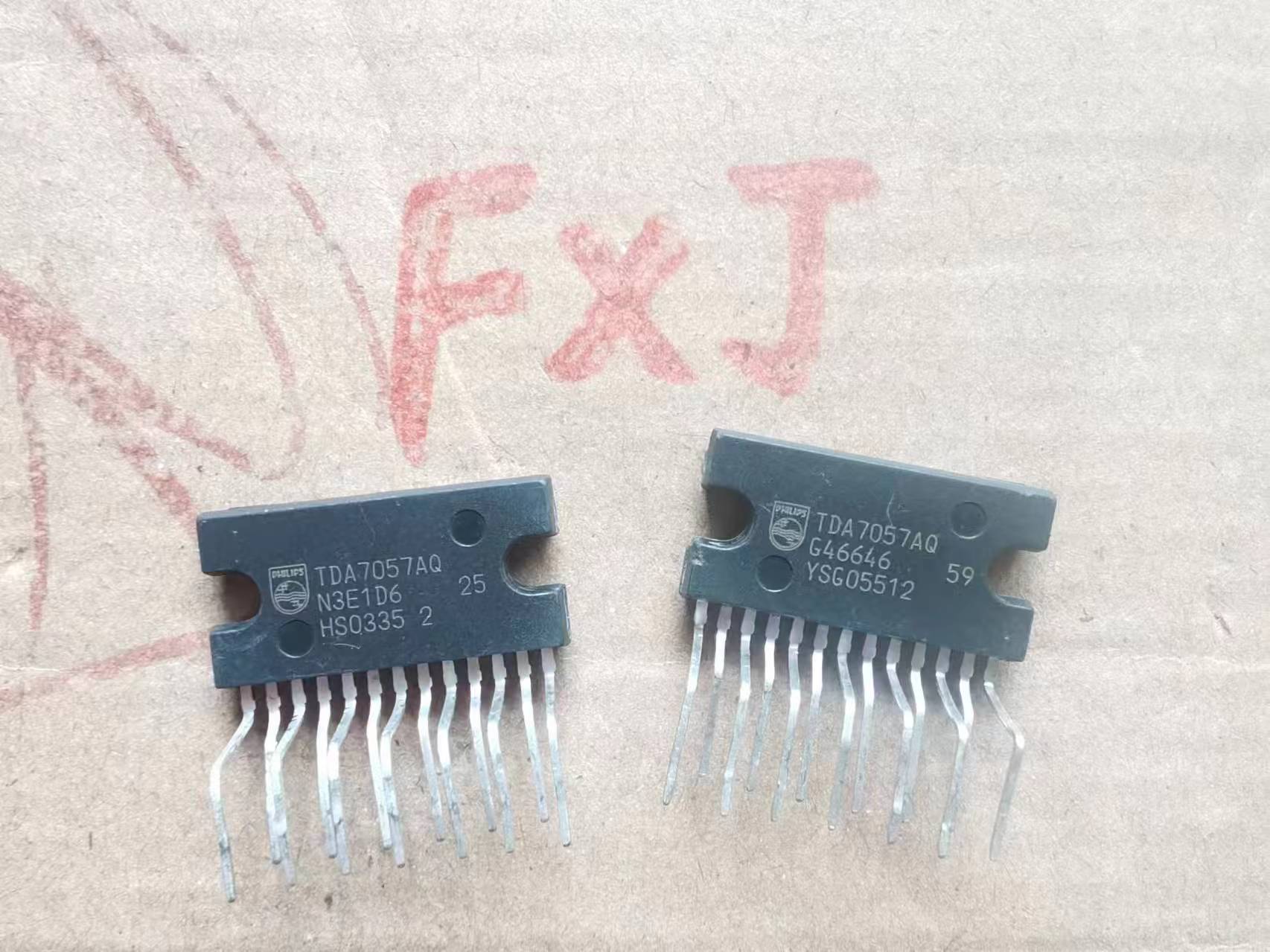 ((10 Pcs) TDA7057AQ Amplificador de potência de áudio de canal duplo ...
