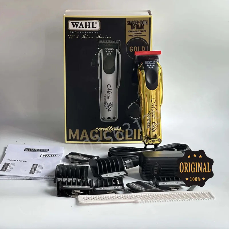 Máquina De Cortar Cabelo Magic Clip Sem Fio Profissional -100+ Minutos ...
