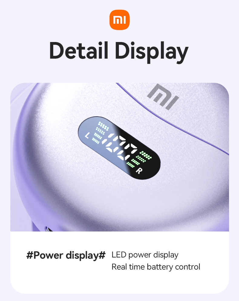 XIAOMI M91/M79 Earclip Wireless Earbuds Earring ENC Bluetooth5.4 Fones ...