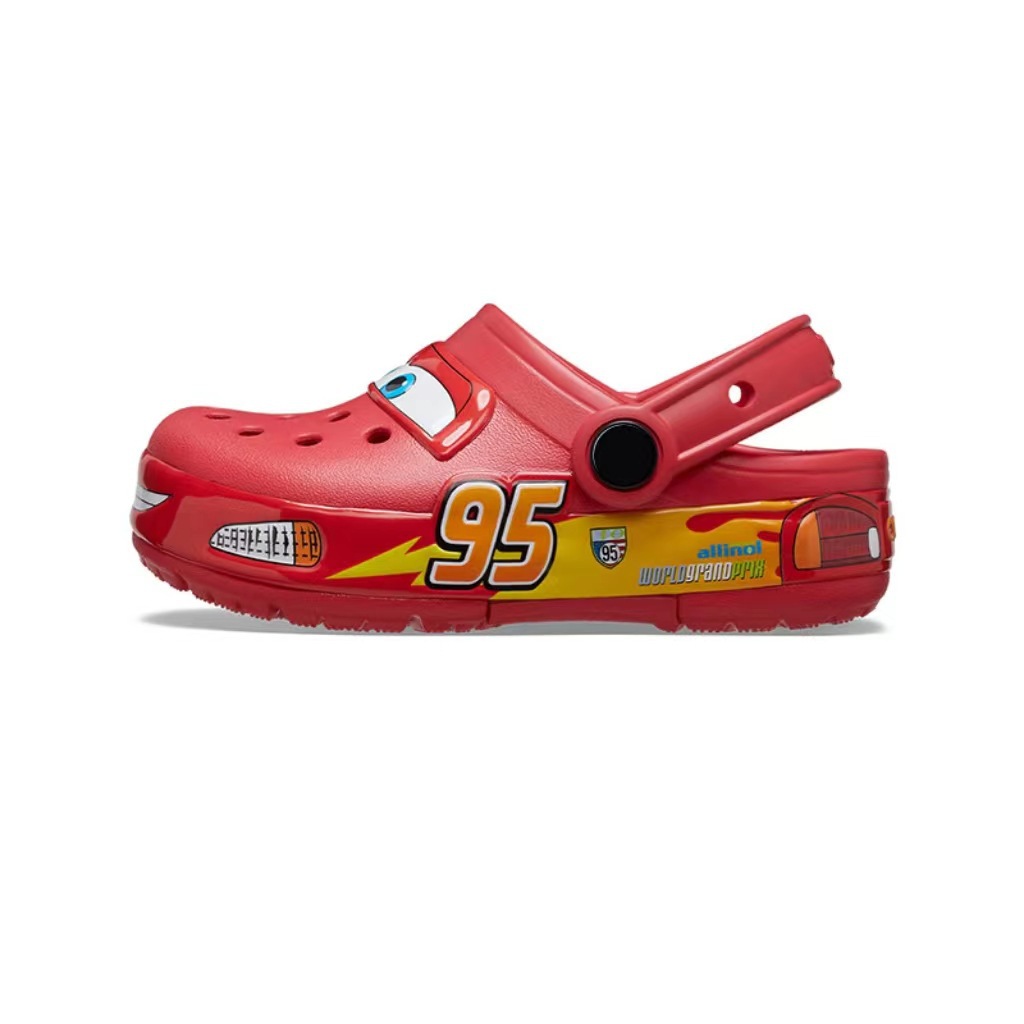 Crocs KIDS E PIXAR CARS LIGHTNING MCQUEEN CLOG # 209381 | Shopee Brasil