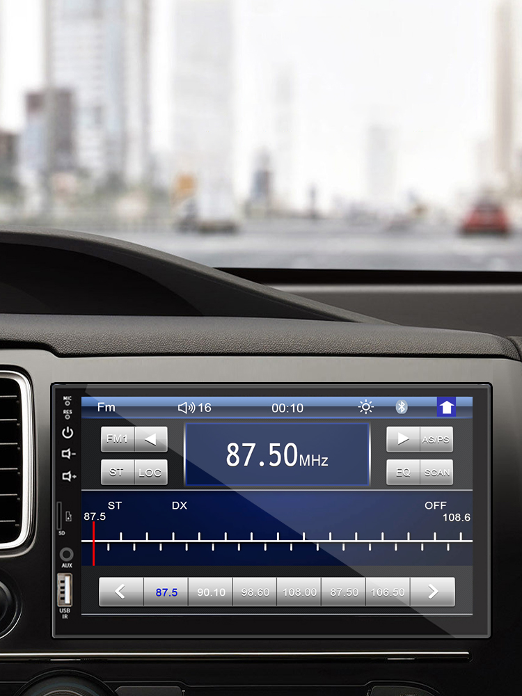 Rádio Automotivo De 7 Polegadas , 1 Din , MP5 Player , HD , Tela ...