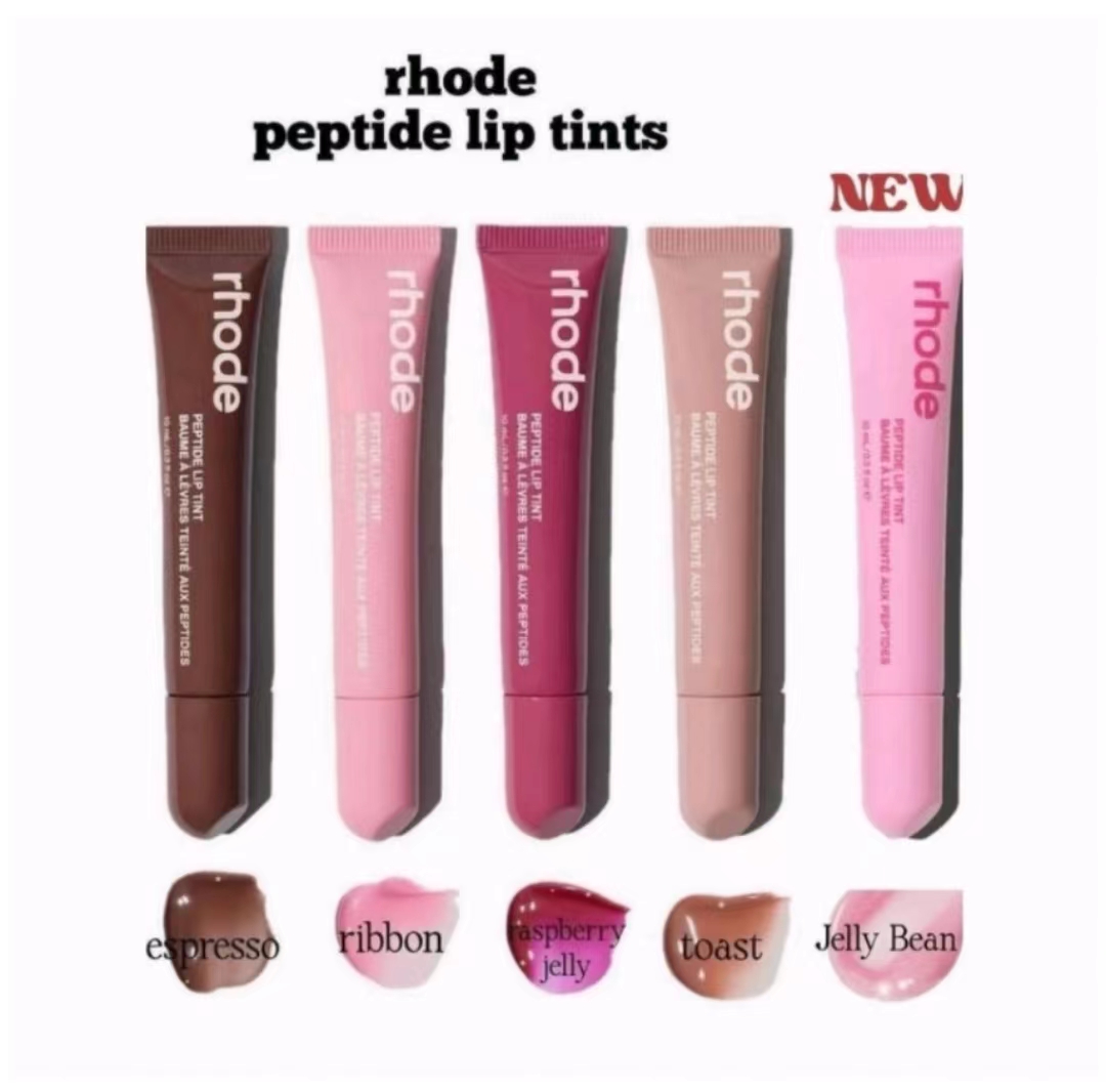 Rhode Skin Hailey Nova Fita Bronzeada Salgada Torrada Shortcake Lip ...