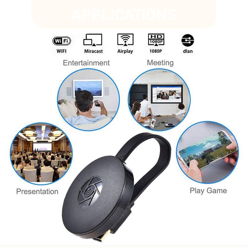 Chromecast G2 4K Ultra HD Para TV Streaming Alta Definição Google ...