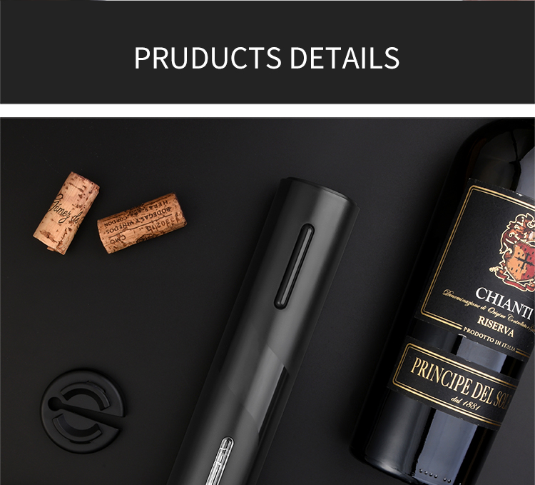 Saca-rolhas de vinho conjunto de duas peças saca-rolhas elétrico ...