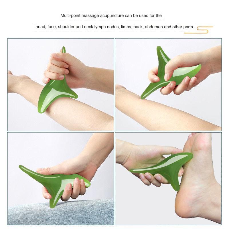 Gua Sha Meridian Acupoint Stick Ferramenta Massageadora De Acupressão ...