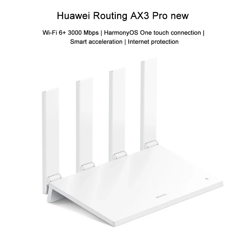 Huawei AX3 Pro Novo Roteador Wi-Fi 6 + 3000 Mbps Amplificador De Sinal Repetidor De Rede De ...