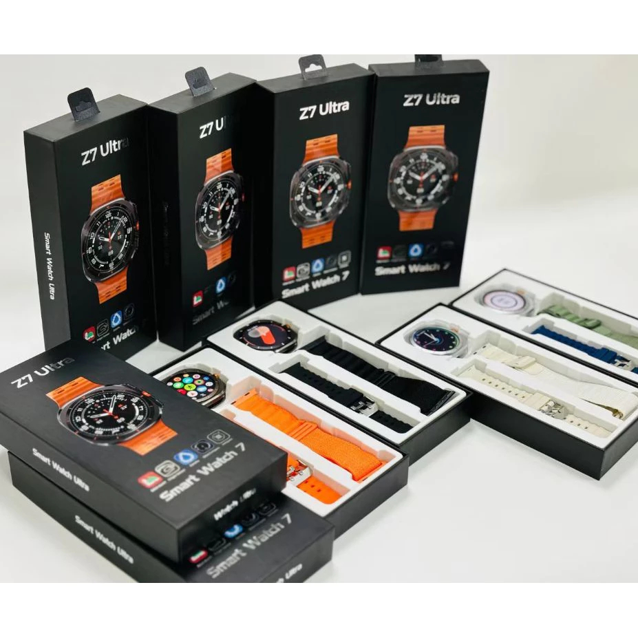 Novo Z7 Ultra Smartwatch Digital Bluetooth Chamada IP68 Bússola À Prova D'água Esporte Galaxy ...