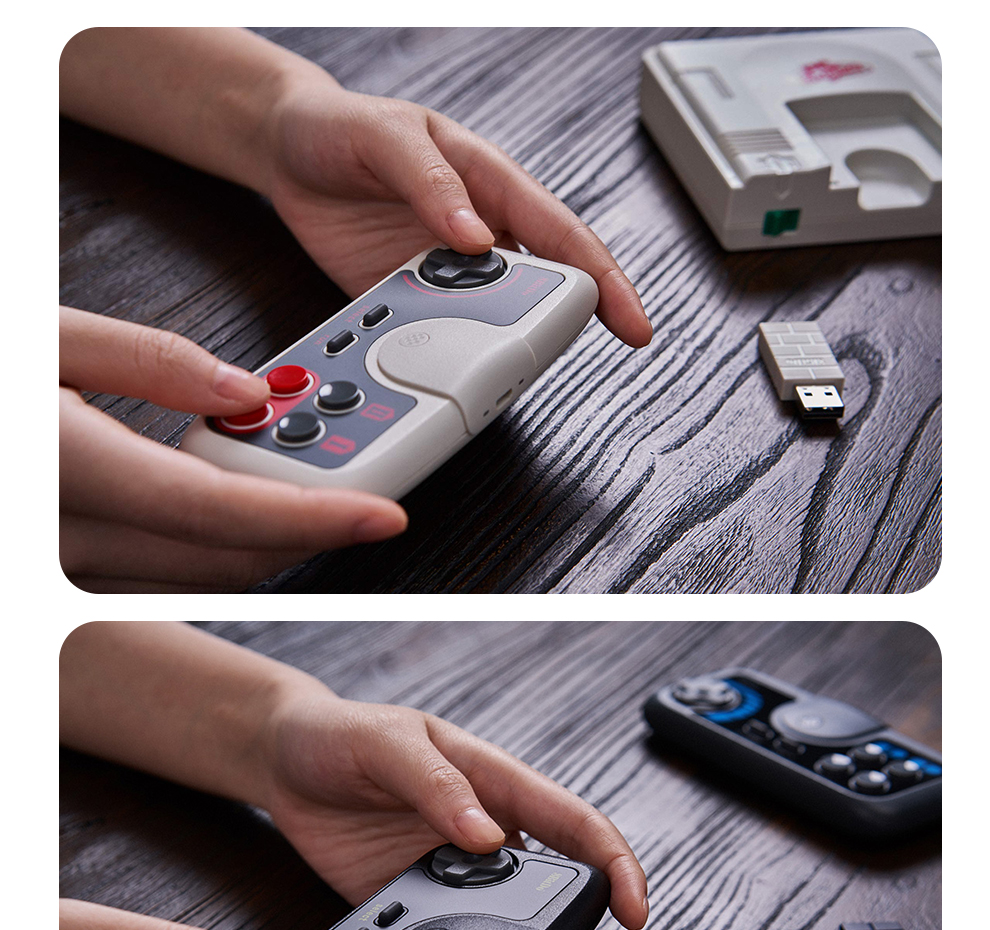 8bitdo PCE Core 2.4G Gamepad Sem Fio Para PC Engine Mini CoreGrafx TurboGrafx-16 Nintendo Switch ...