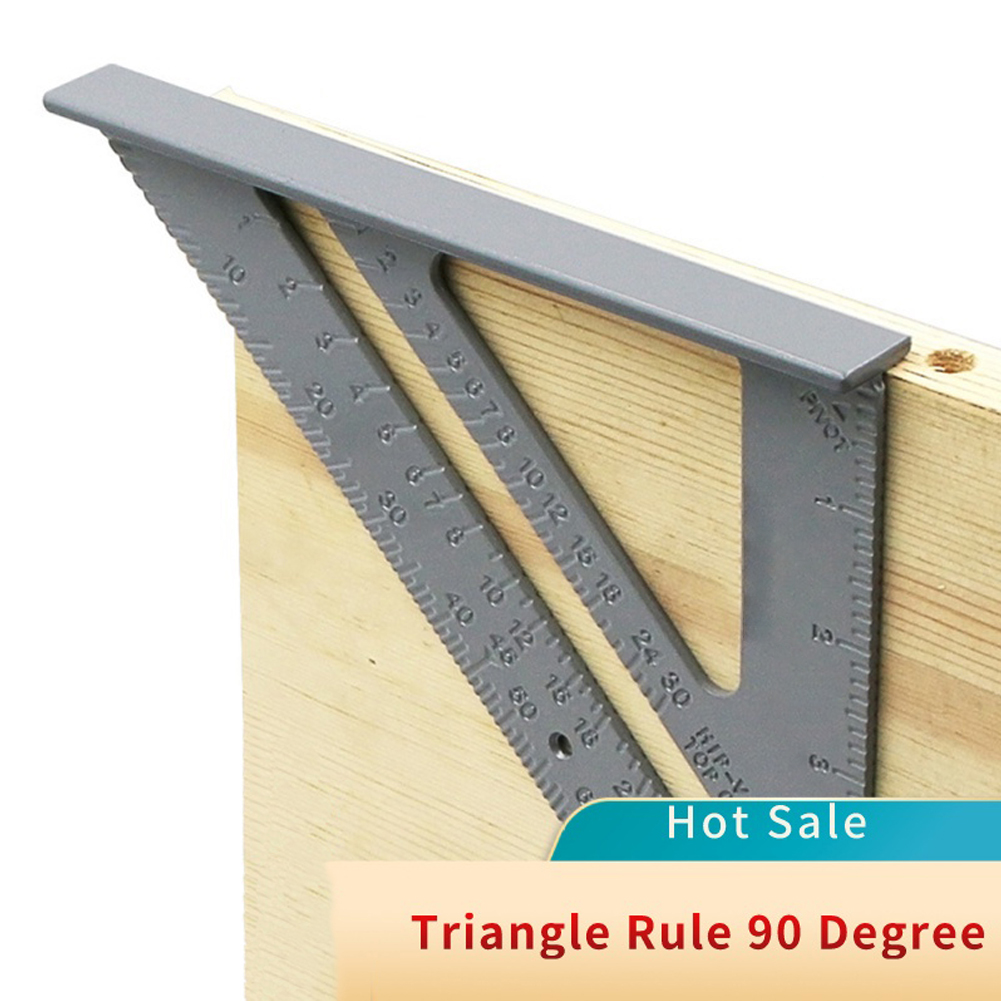 Regra Triangular 90 Graus De Espessamento Medição De Carpinteiro De ...