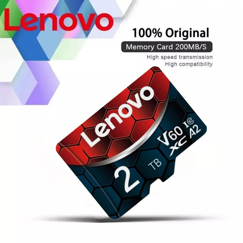 Cartão Micro SD Original Lenovo Super 2TB 1TB A2 10 V6 TF De Memória + Leitor De | Shopee Brasil