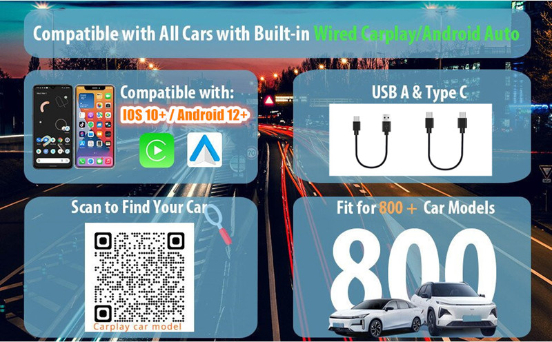 Adaptador Automático Sem Fio Carplay Android Para Apple Factory Car Com Caixa Ai Vídeo Youtube ...