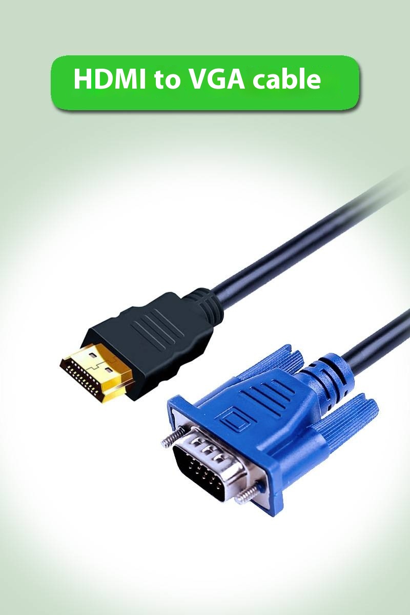 Hdmi hdmi-vga cabo hdmi para vga cabo hdmi para vga HD cabo adaptador de vídeo hdmi para vga ...