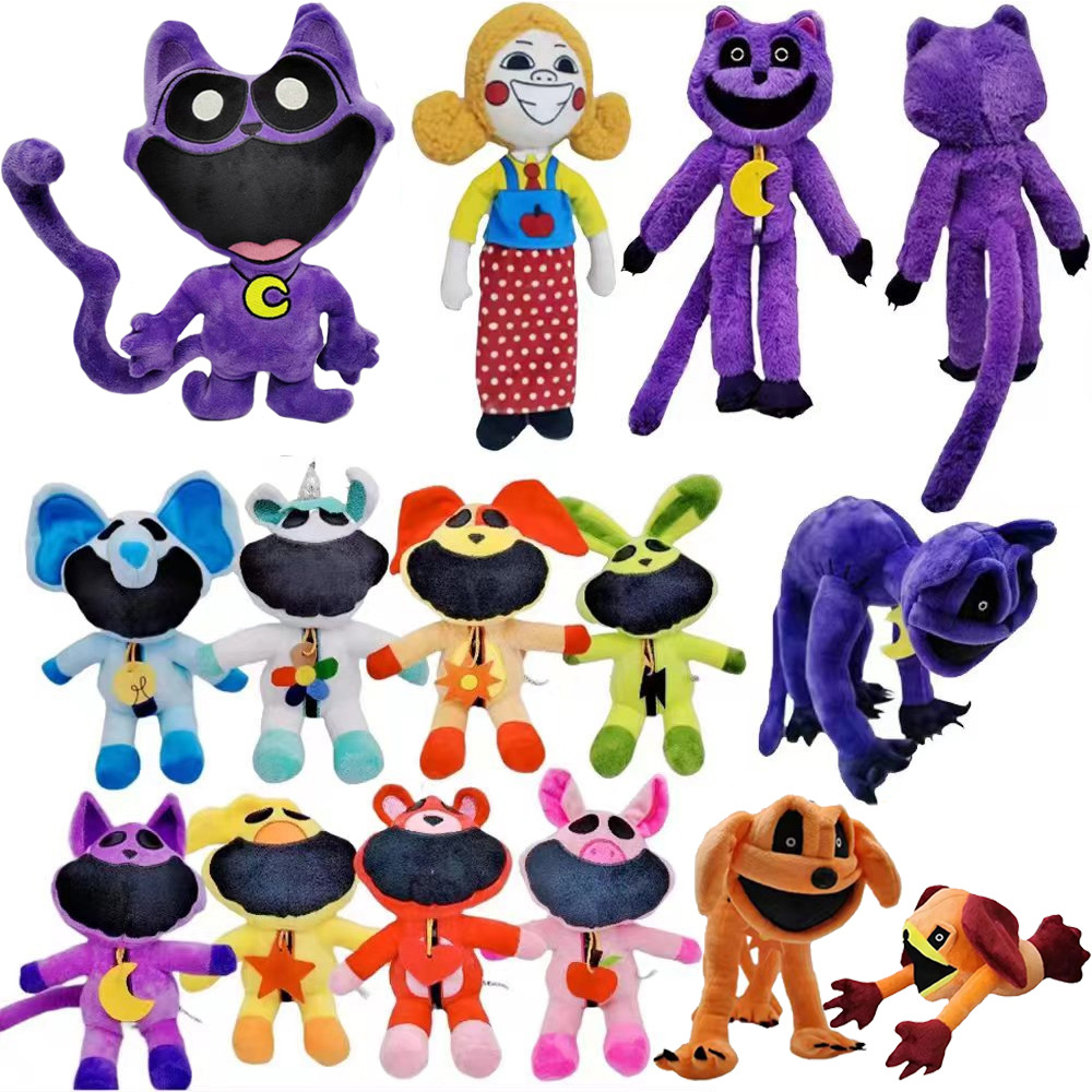 Poppy Playtime 3 Criaturas Sorridentes Brinquedos De Boneca De Pelúcia ...
