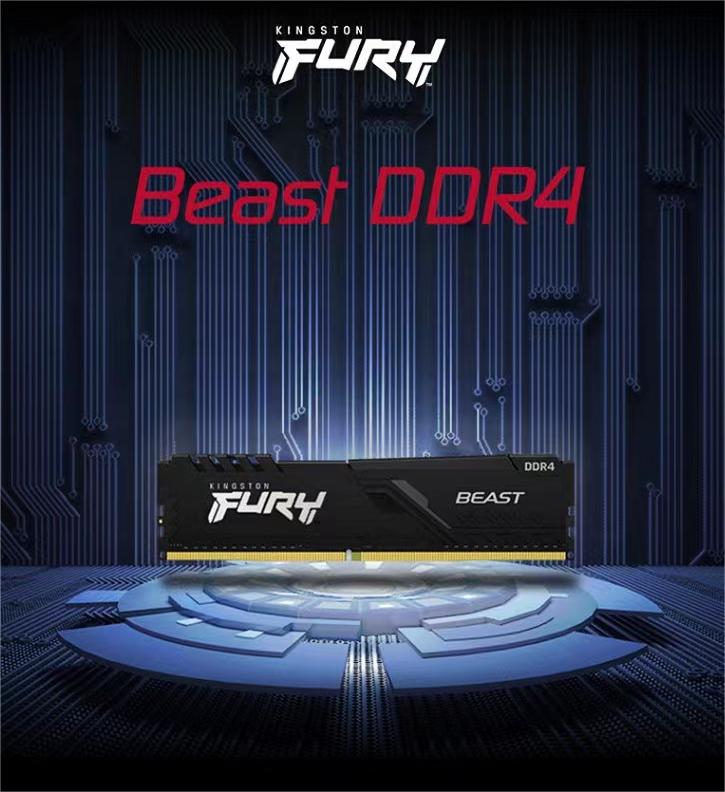 Kingston HyperX FURY DDR3 DDR4 8GB 16GB 1600MHZ 2400MHZ 2666MHz Memória RAM 288Pinos Jogos De ...