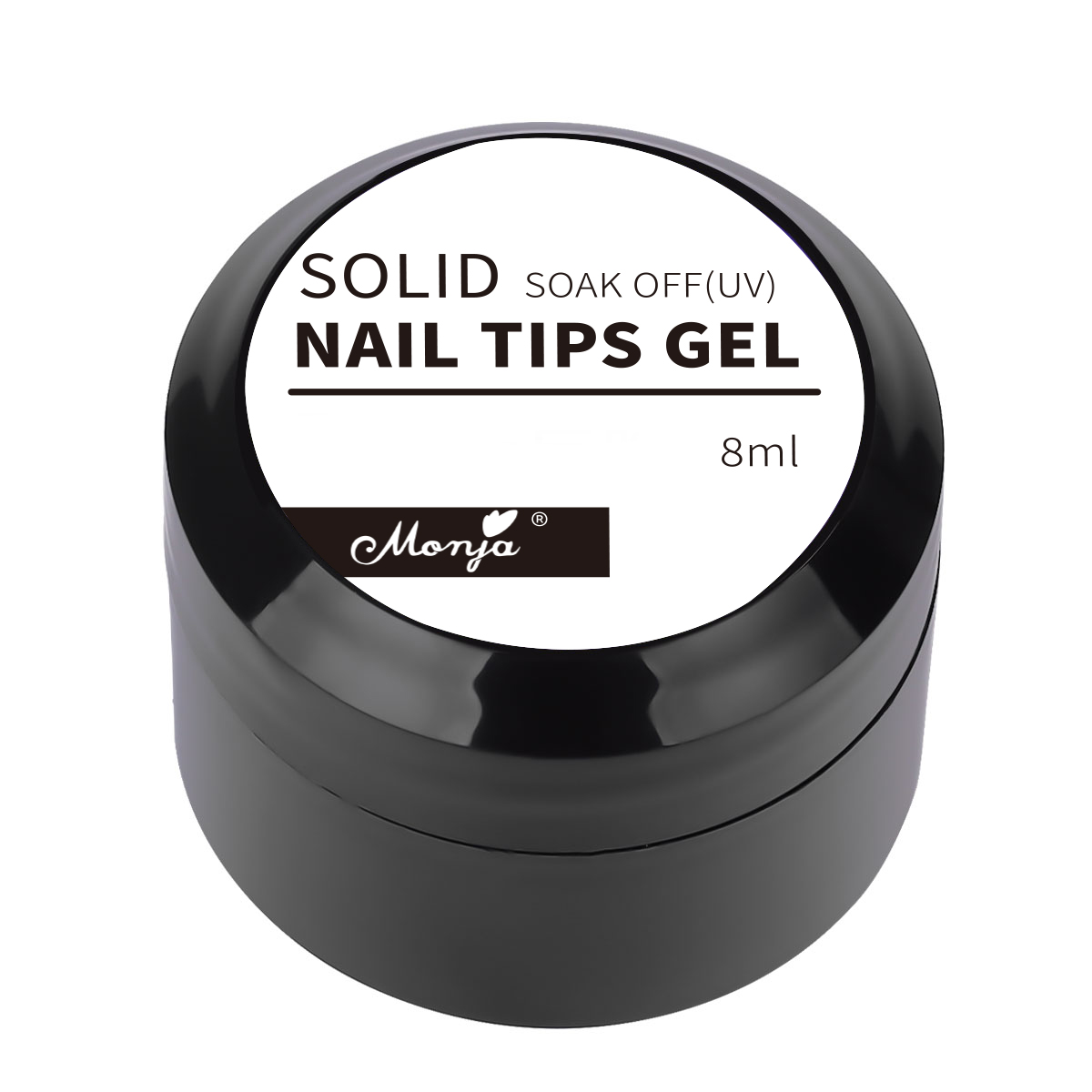 Monja Cola De Gel Sólida Para Arte Em Unhas , 3 Peças , 8ml , Falsas ...