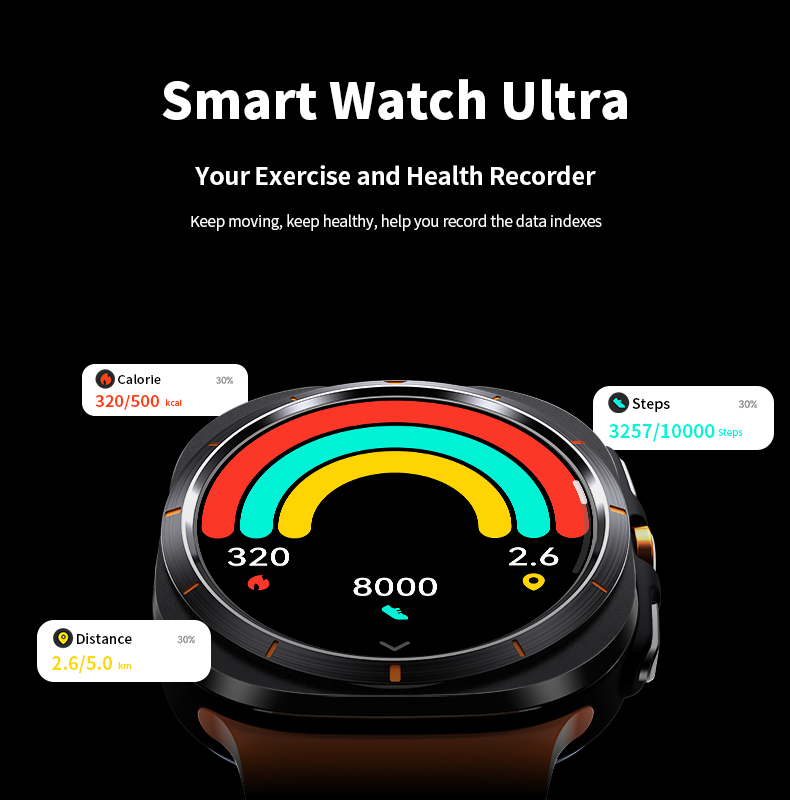 Novo Smartwatch Relógio Inteligente Para Samsung Galaxy watch 7 Ultra ...