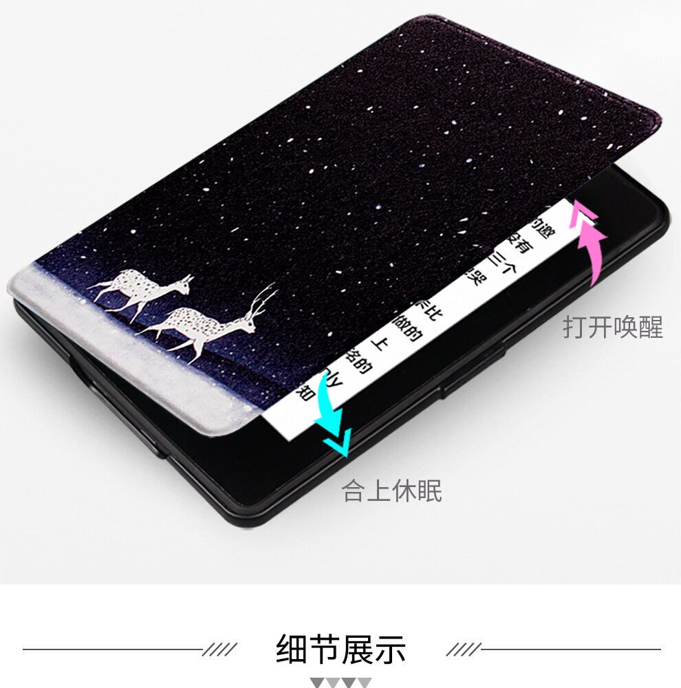 Para Kindle 12a Geração 2024 6.0 " RS23CV Leitores De e-Book Invólucro ...