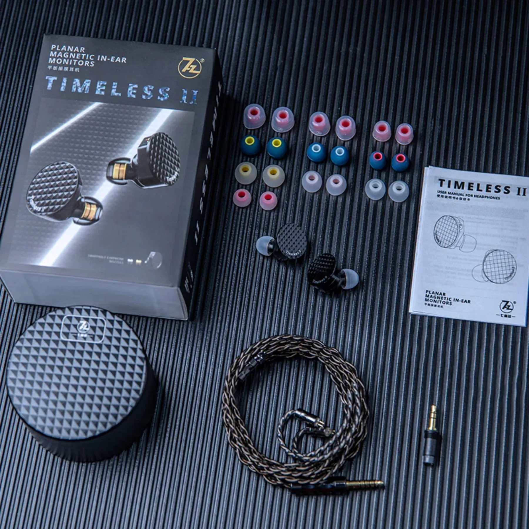 7Hz Timeless II Atualizado Driver Magnético Planar De 14.5 Mm IEM Hifi Com Fio Fones De Ouvido ...