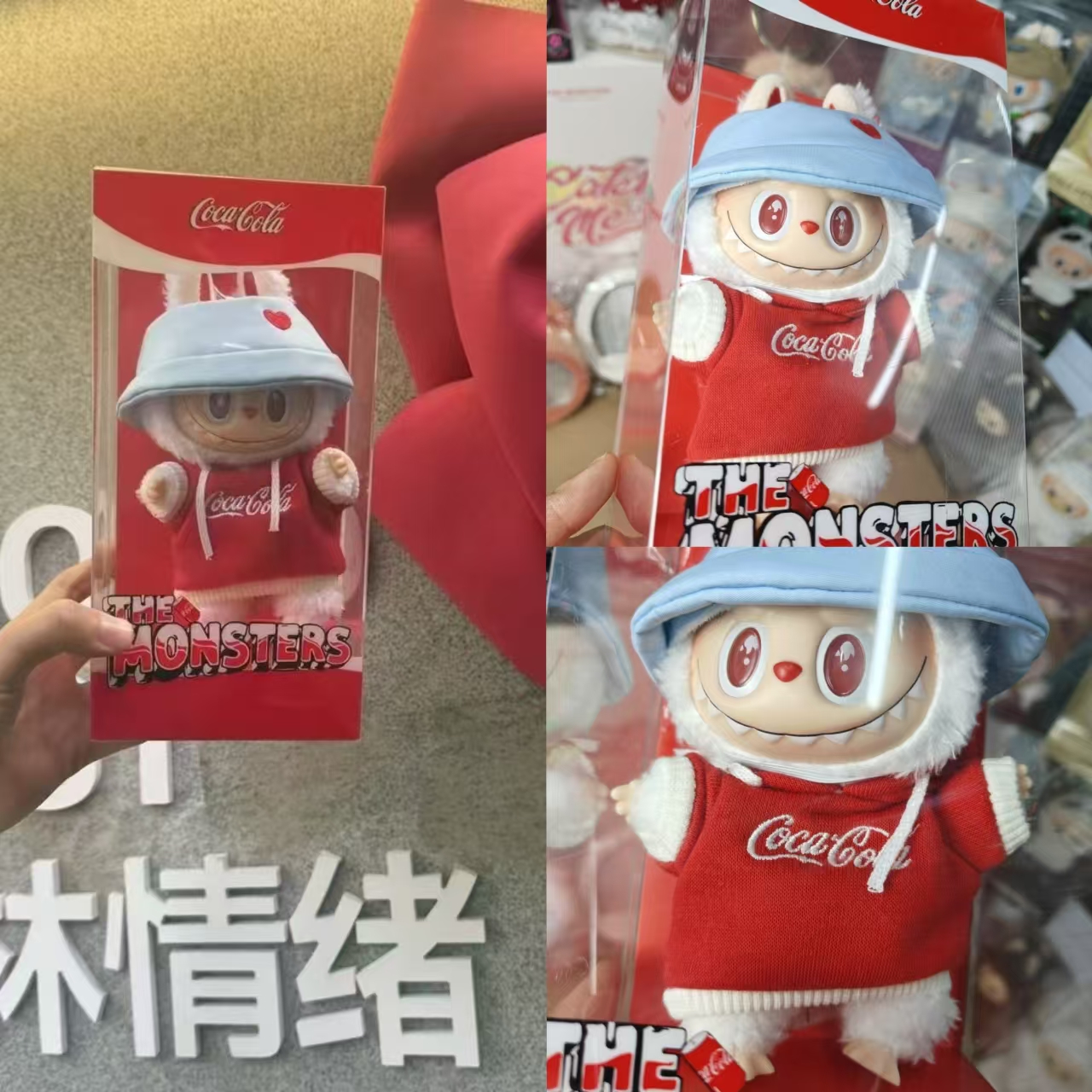 Coca Cola Labu Popmart Os Monstros 2025 Presente De Ano Novo | Shopee ...