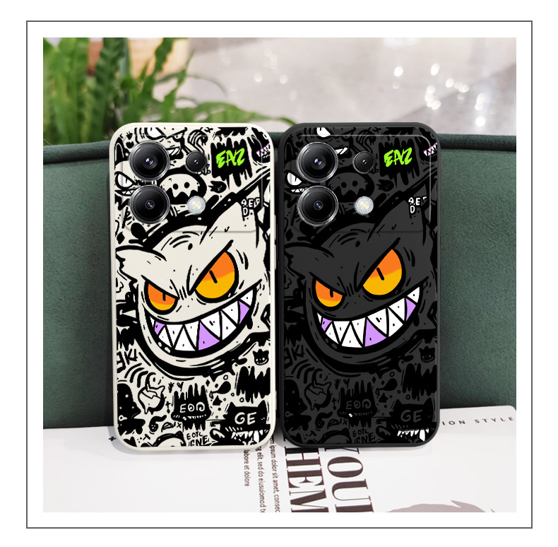Capa De Telefone Monstro Mal Para Xiaomi Poco X7 M6 X6 F6 M5 M5S F5 X5 Pro C65 C40 4G 5G Moda ...