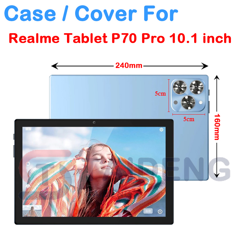Para Realme Tablet P70 Pro 10.1 Polegada 2024 Moda Suporte Resistente A ...
