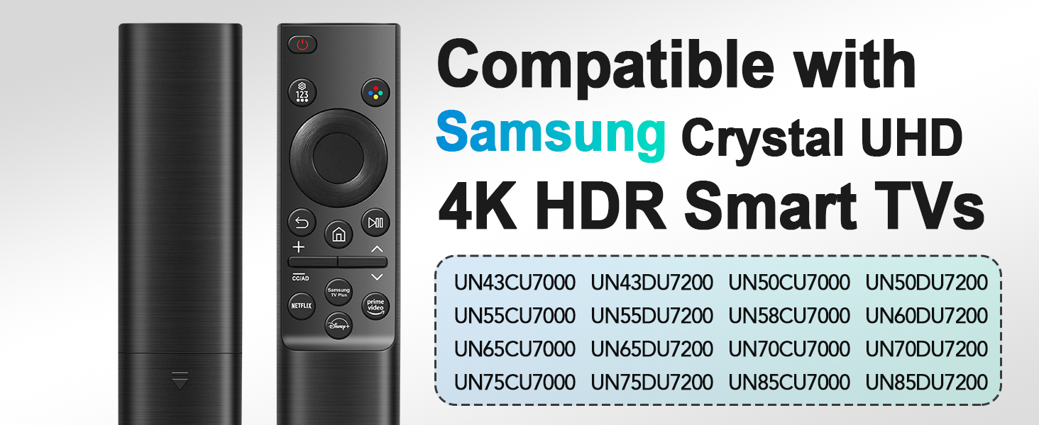 Para Substituição Remota Samsung BN59-01388A Controle Remoto Crystal ...