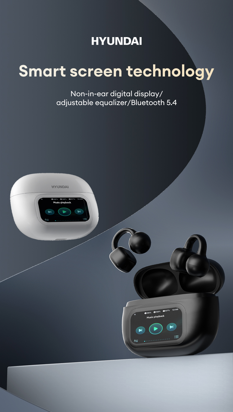 Lenovo × Hyundai HY-C02 Fone De Ouvido Sem Fio À Prova D'água Com Cancelamento De Ruído ...