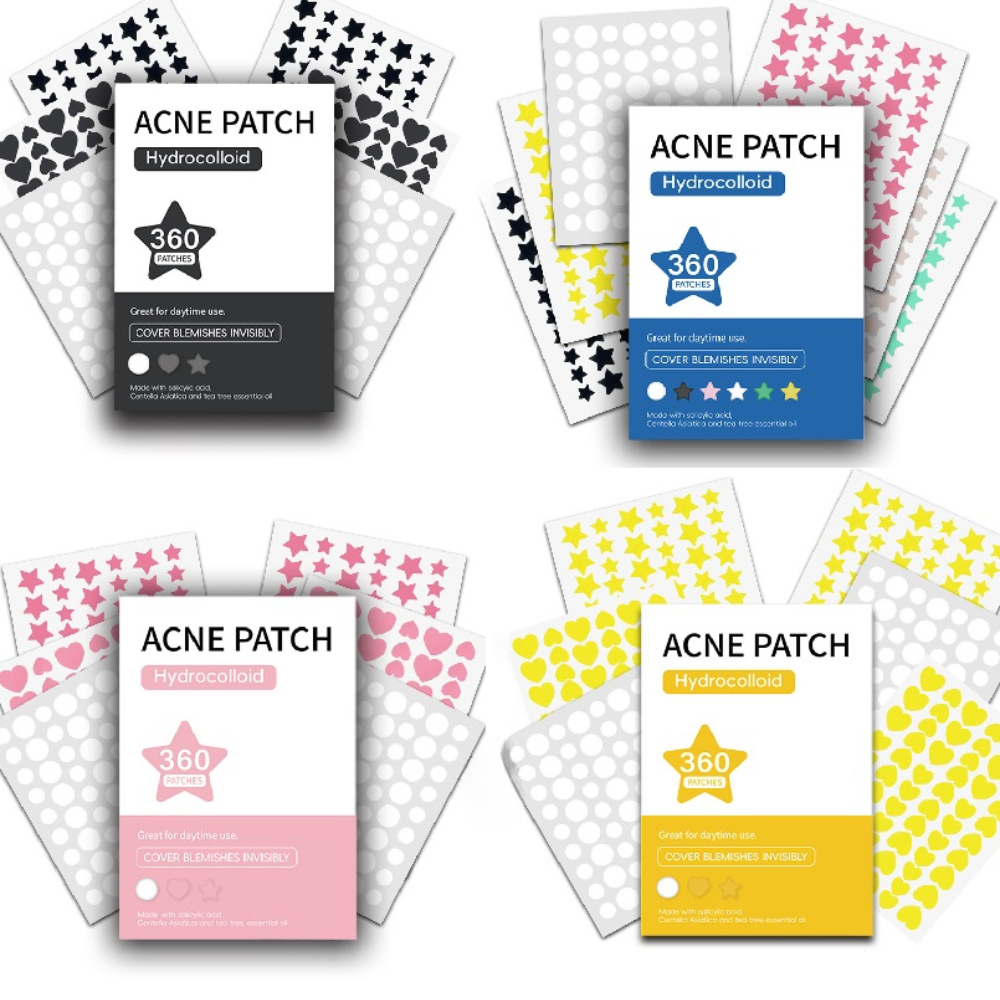 Patches De Espinhas Para Rosto , Adesivo Hidrocolóide E Acne Cobrir ...