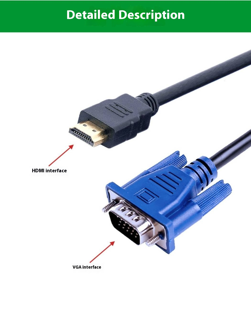 Cabo De Conexão Do Projetor De Tela De Exibição De Computador HDMI Para ...