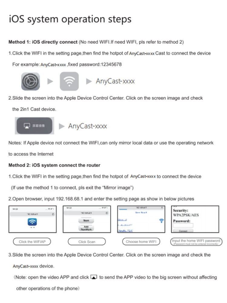 G2 Wireless HDMI Dongle 4K Google Chrome Cast AnyCast We Cast / HDMI ...