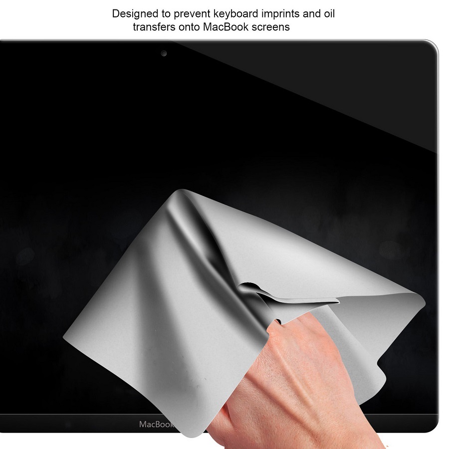 Capa de poeira de microfibra para teclado de laptop, protetor de 13 ...