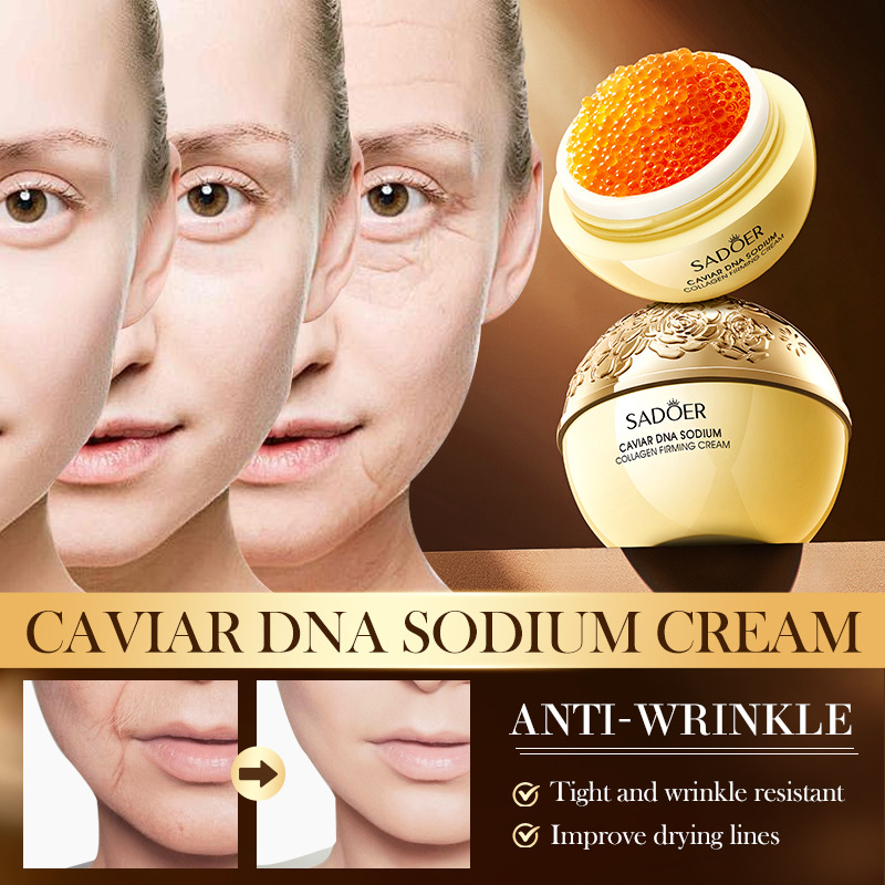 SADOER Caviar Creme Antirrugas Colágeno Firmador Facial Hidratante ...