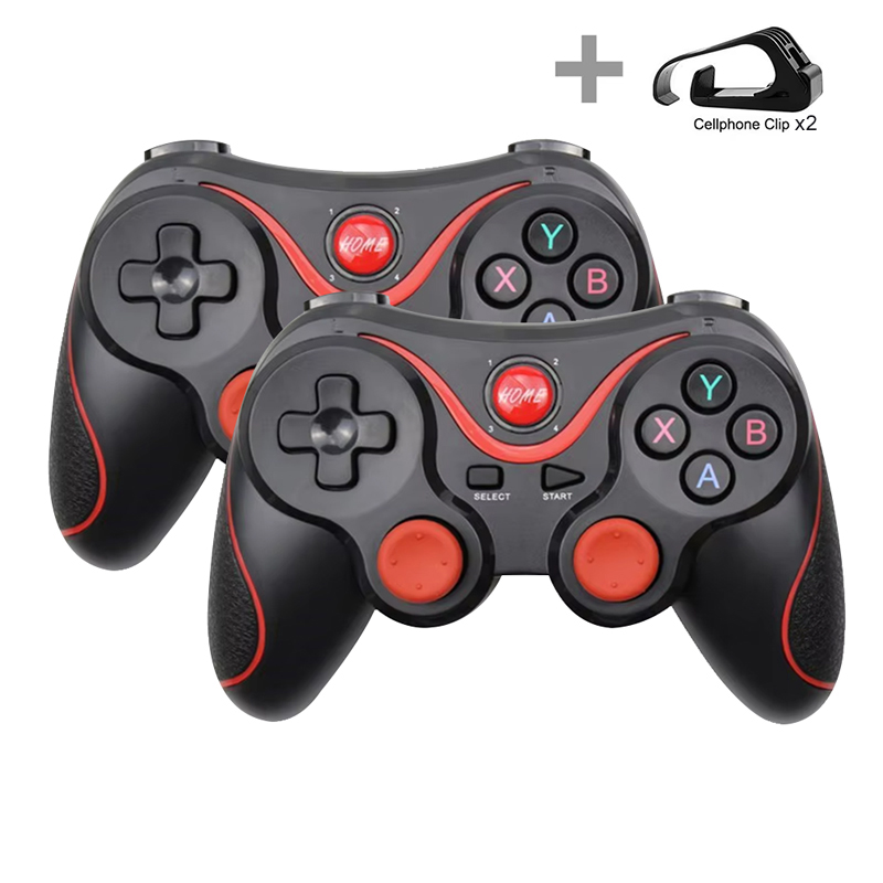 X3 Controle Gamepad Sem Fio com Conversor OTG para PC, iOS, TV Box ...