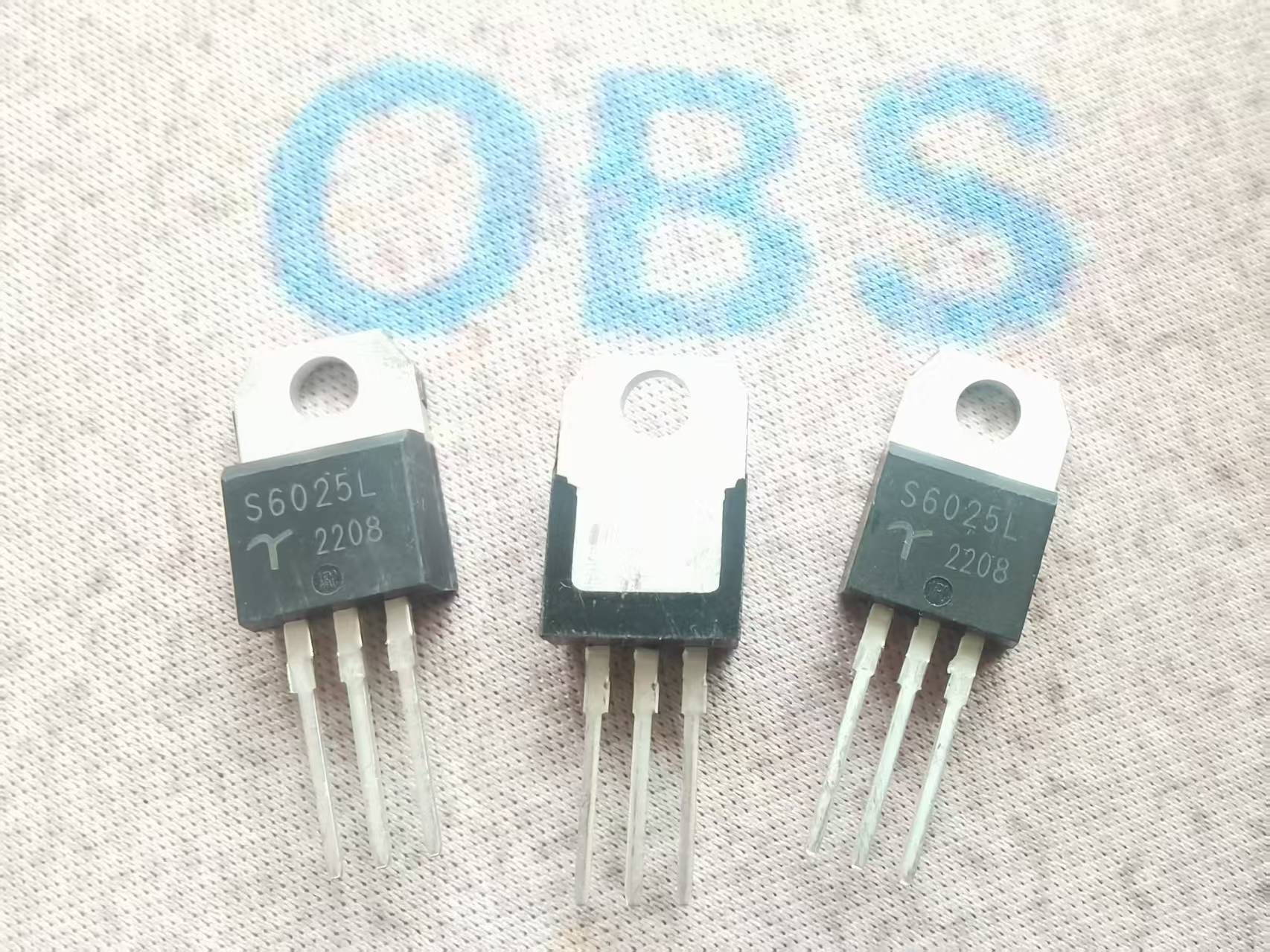 (10 Unidades) S6025L Silício controlável unidirecional S6025 25A 600V ...