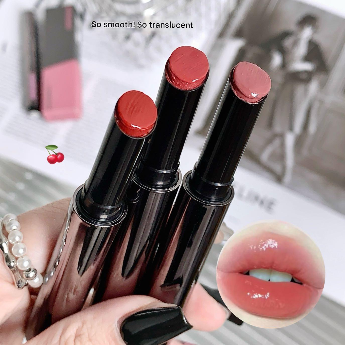 Kobeleen Mirror Solid Lip Gloss Clear & Water-Light Effect Maquiagem ...