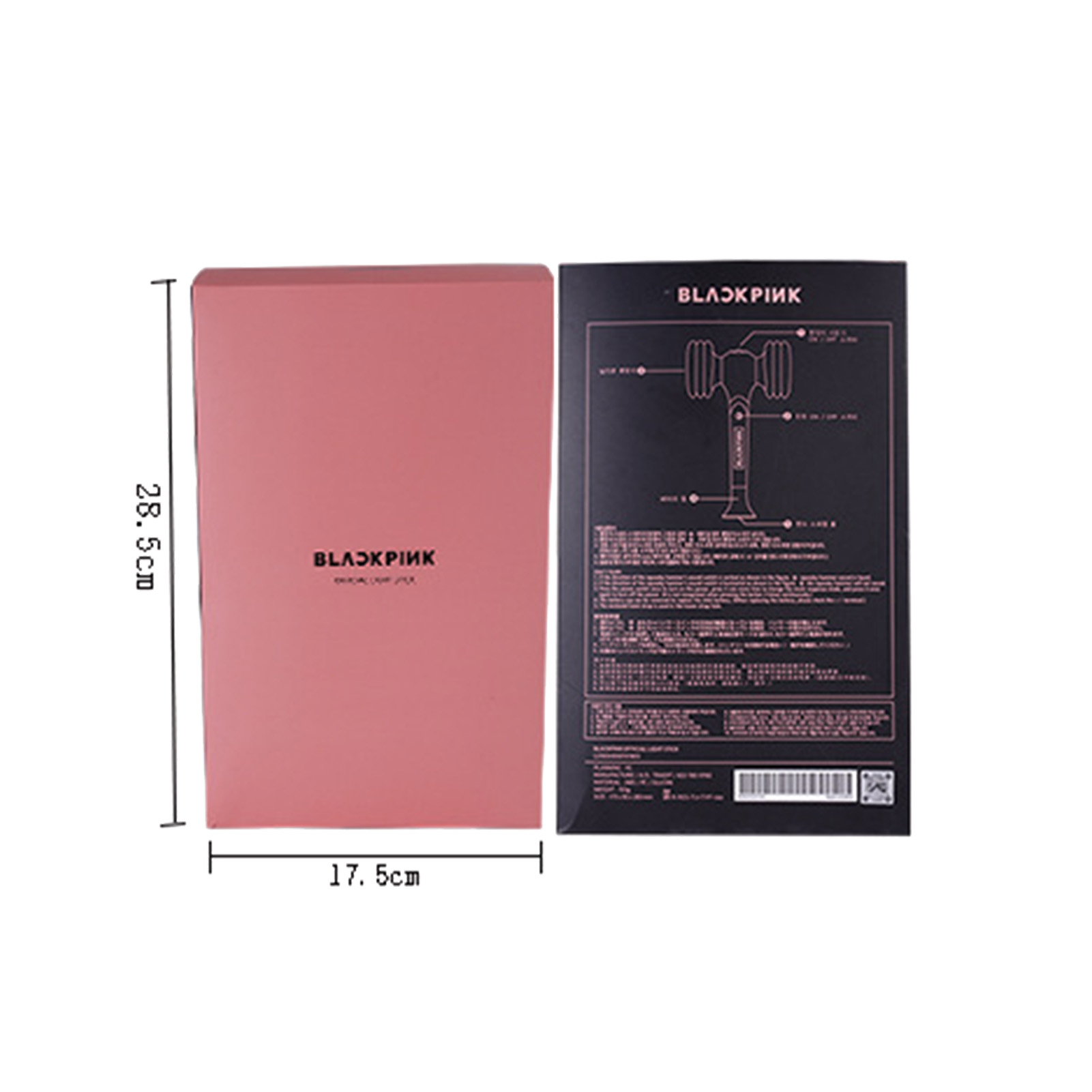 KPOP BLACKPINK Light Stick JENNIE JISOO ROSE LISA Concerto Fan Gift ...