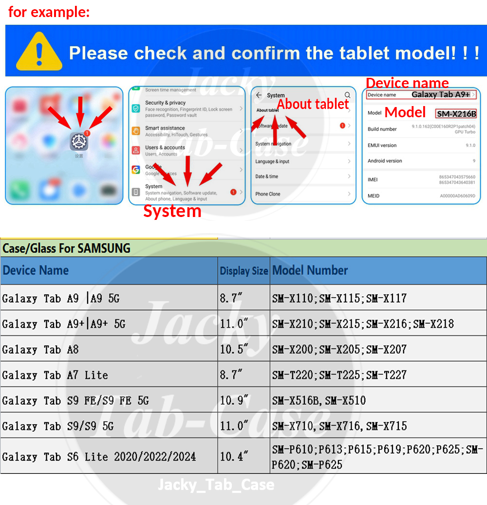 Para SAMSUNG Galaxy Tab A9 A9+ 5G A8 A7 Lite S6 S9 11 10.5 10.4 8.7" Bonito Kuromi Stitch Padrão ...