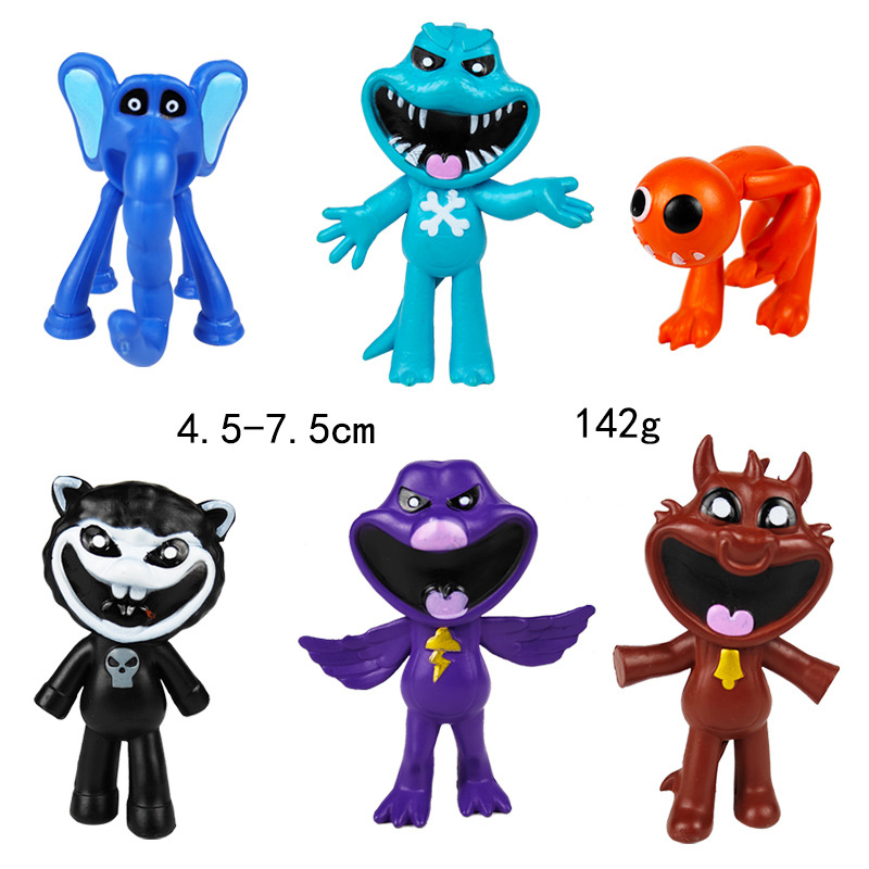 Poppy Playtime 4 Figuras Nightmare Critter Doey The Doughman ...