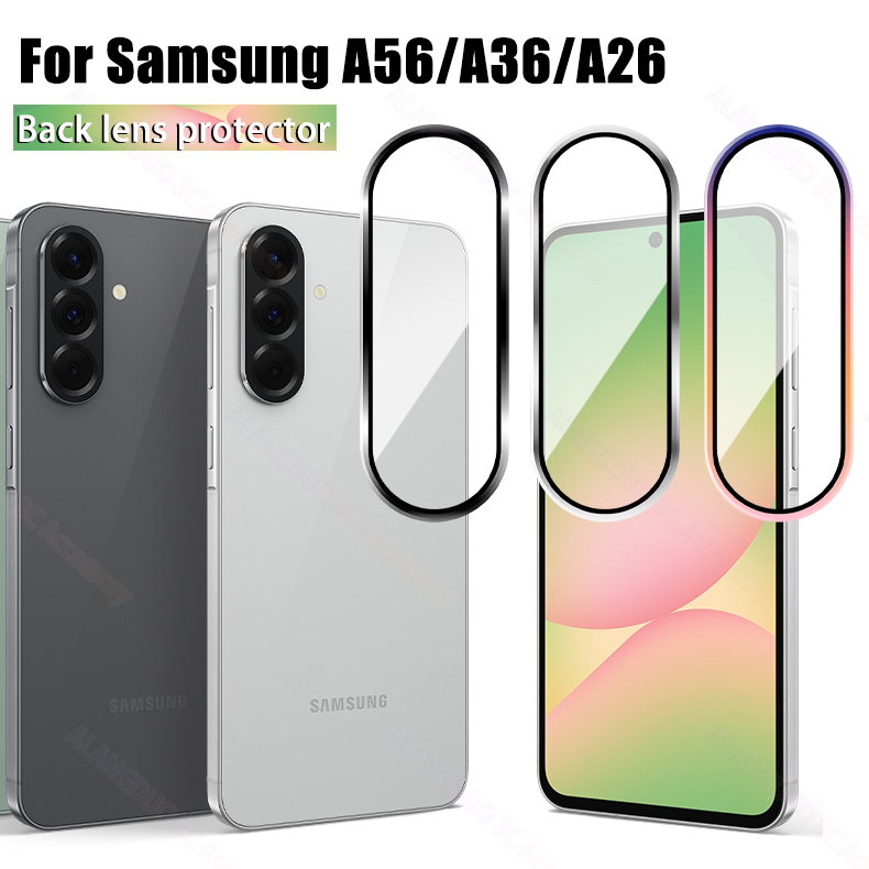 Samsung Galaxy A56 A36 A26 Protetores De Lente Da Câmera Metal Anel ...
