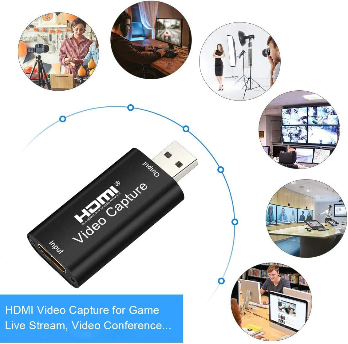 Capture de Vídeo em 4K HDMI USB para Transmissão Ao Vivo, compatível ...