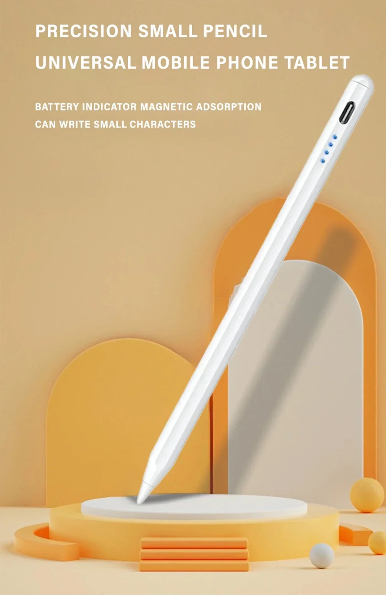 Caneta Stylus Universal Para Tablet , Escrita Precisa , Desenho , Tela ...